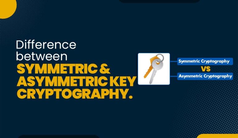 Difference Between Symmetric And Asymmetric Key Cryptography